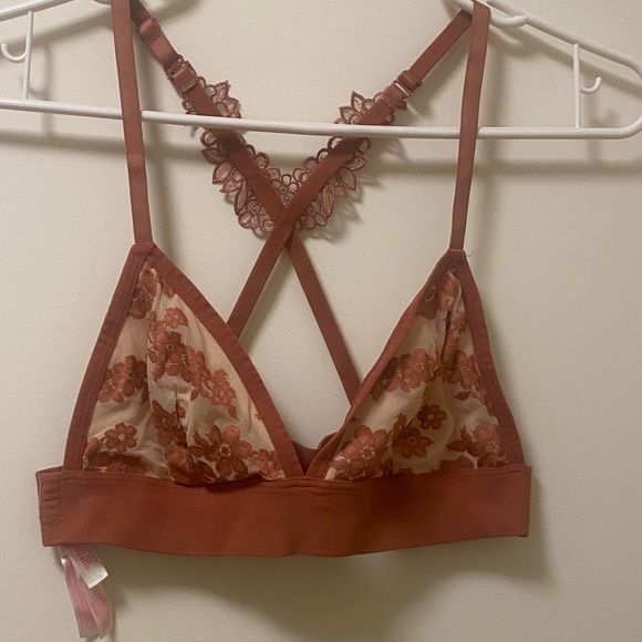 Victoria's Secret | Intimates & Sleepwear | Victorias Secret Rust Lace ...